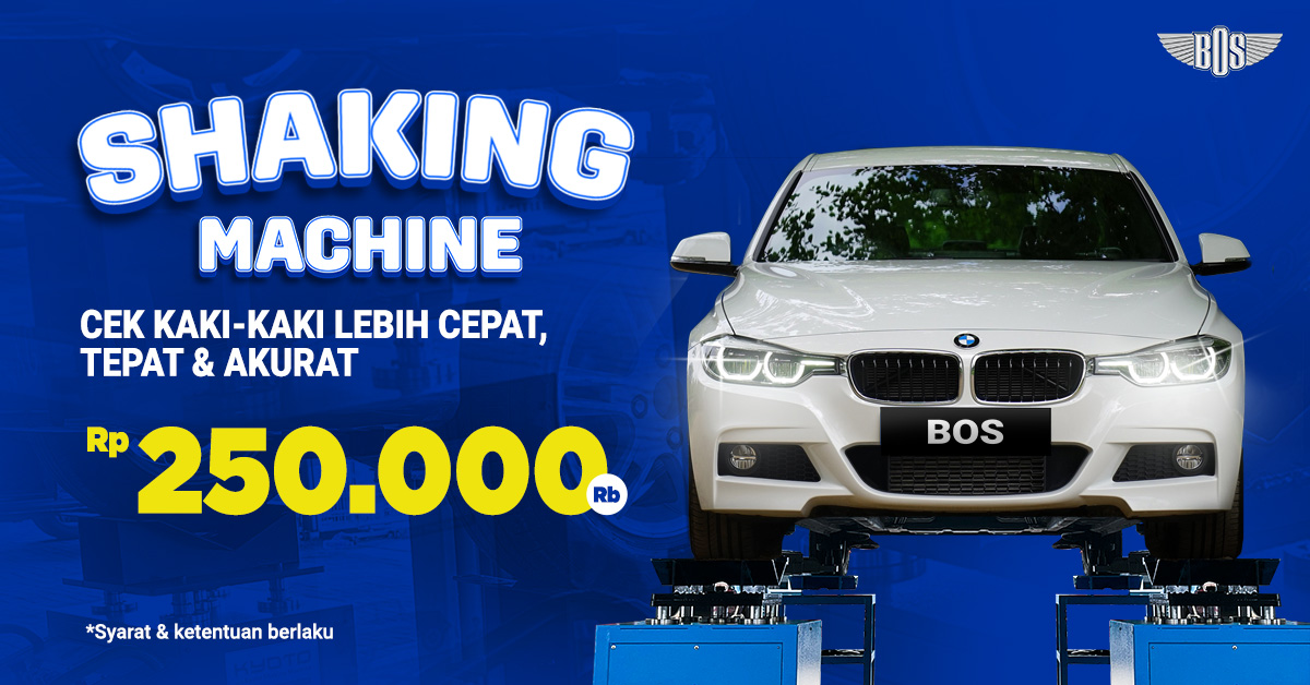 Cek Kaki-Kaki Mobil Bermasalah dengan Shaking Machine Di Bengkel BOS ...
